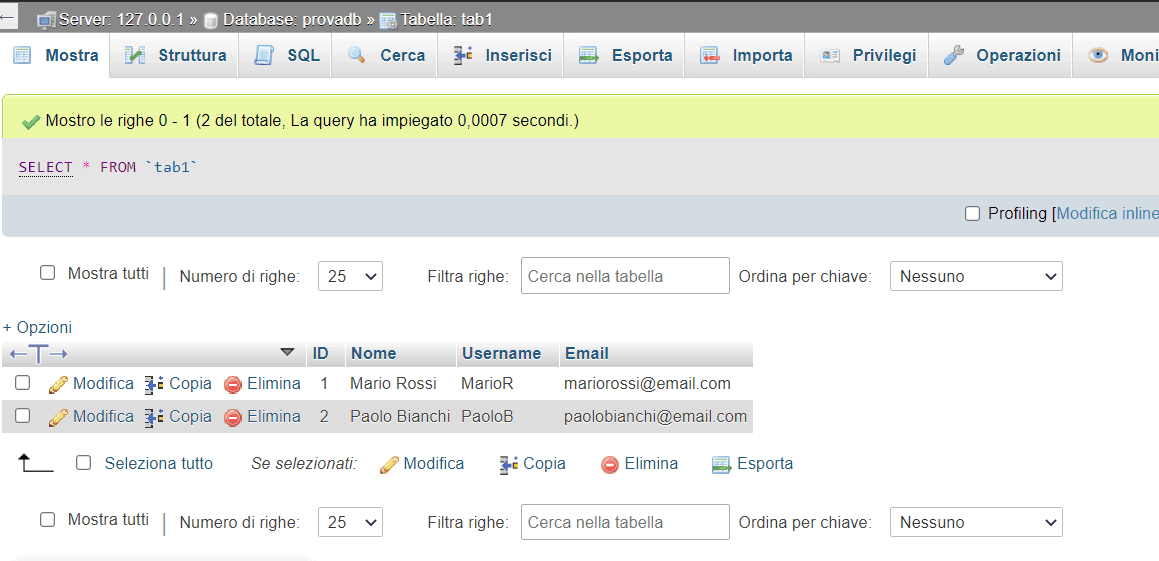 phpMyAdmin: guida completa - SupportHost