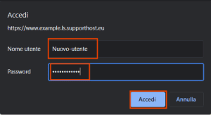 Come risolvere l'errore 401 - SupportHost