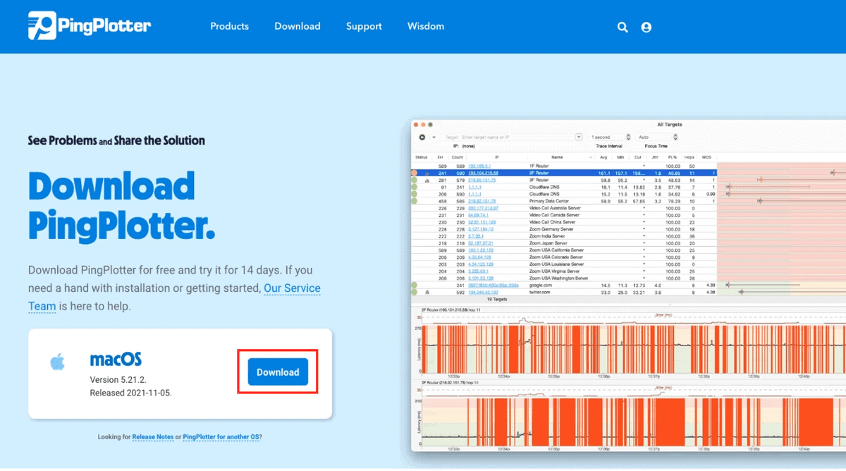 Traceroute - SupportHost