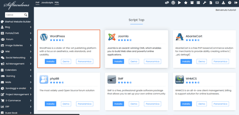 Tutorial WordPress: guida completa (2024) - SupportHost