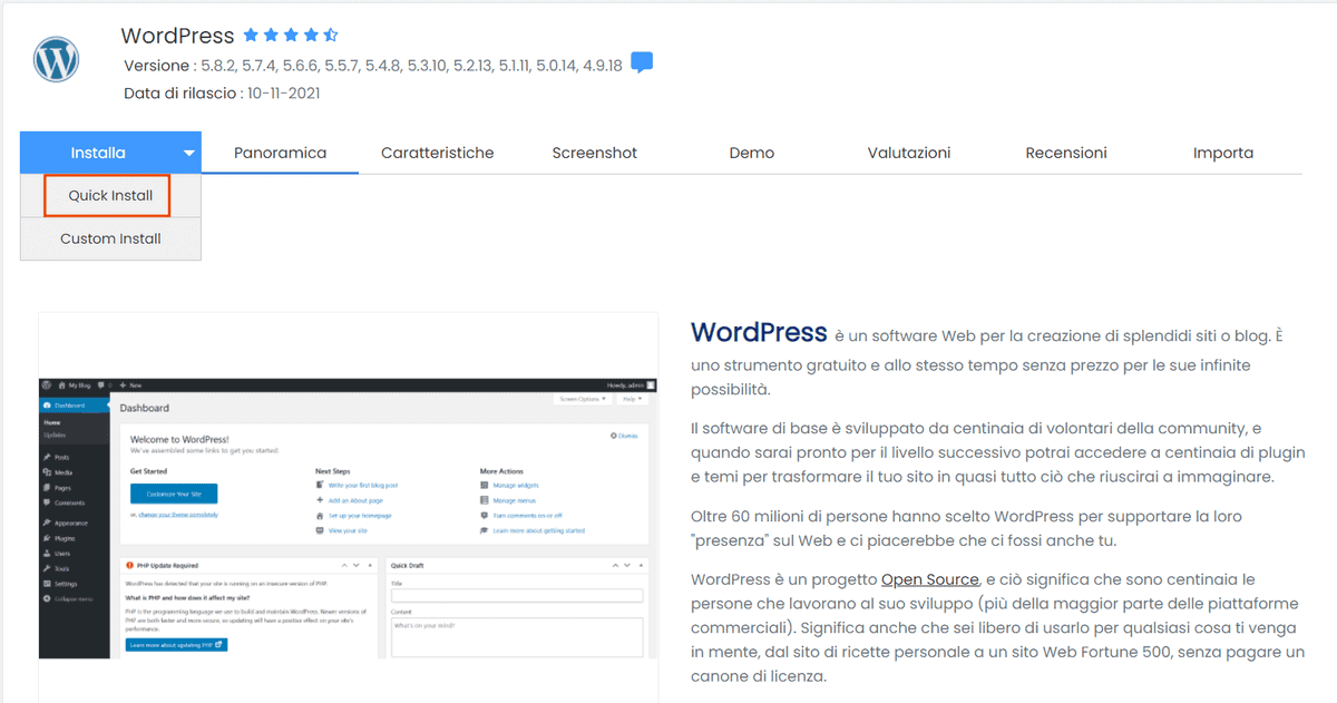 Tutorial WordPress: guida completa (2024) - SupportHost