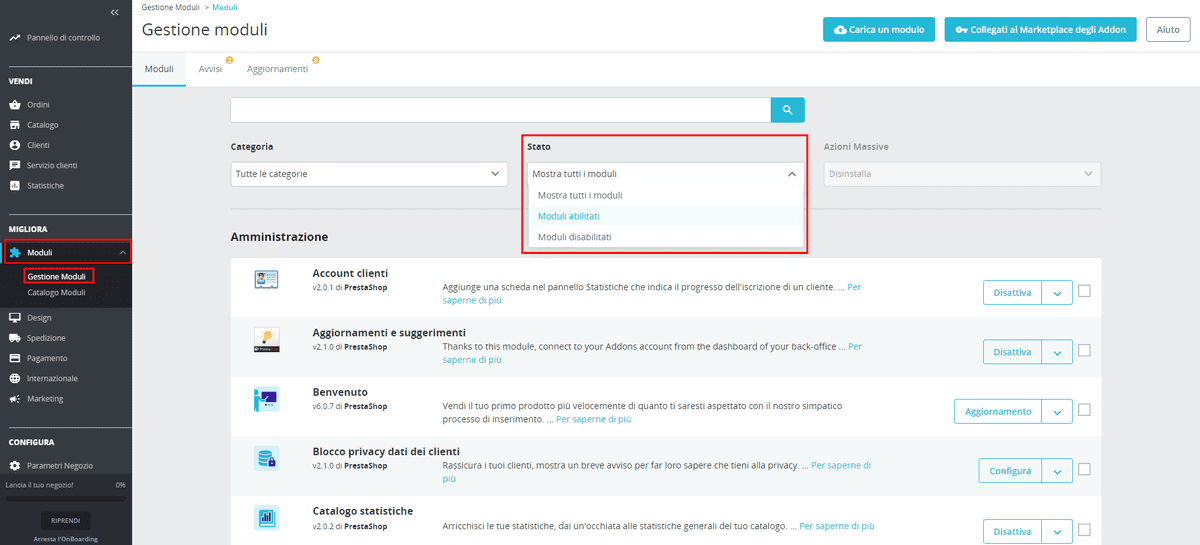 Tutorial PrestaShop: guida step by step - SupportHost
