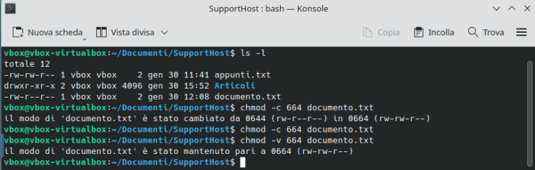 Come cambiare i permessi con il comando chmod su Linux - SupportHost