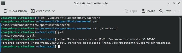 Comando pwd Linux: come mostrare la cartella corrente
