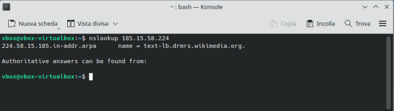 Comando nslookup Linux: verificare i DNS - SupportHost
