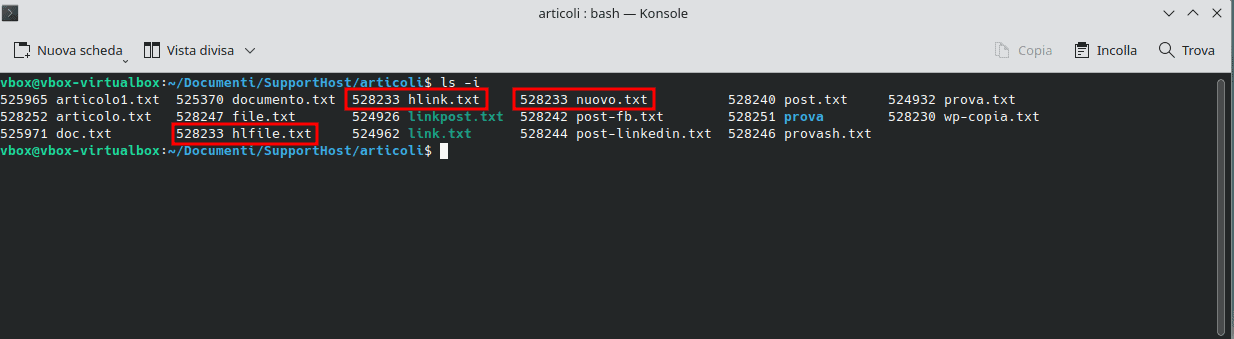 Comando ls Linux: visualizzare il contenuto delle cartelle