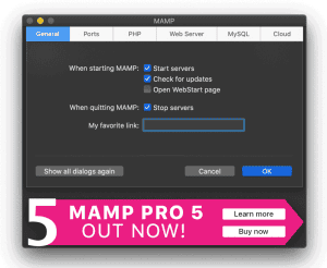 MAMP: the definitive guide (2026 Mac and Win) - SupportHost