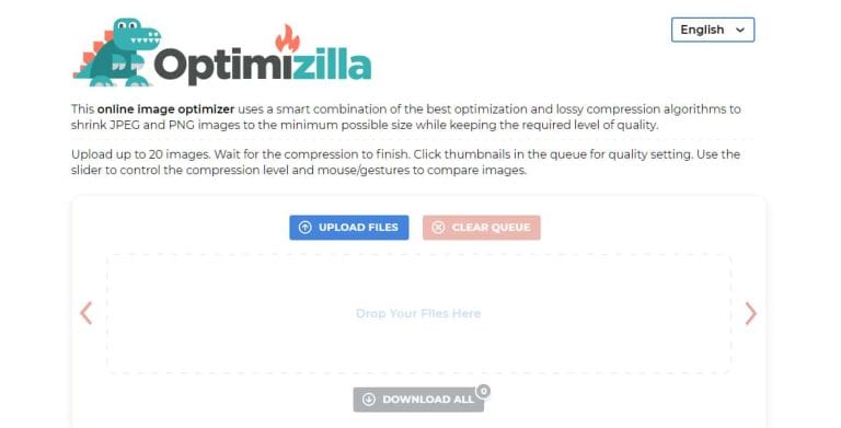 Optimizilla: compress images and photos online - SupportHost