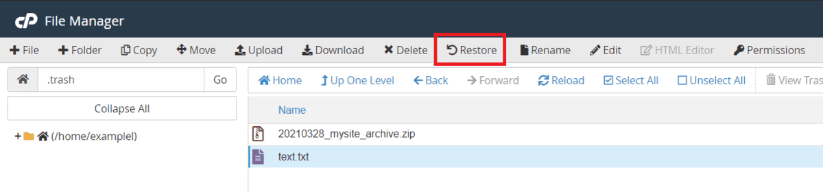 How to use the file manager - SupportHost