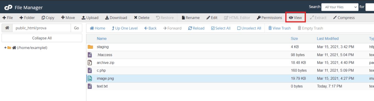 How to use the file manager - SupportHost