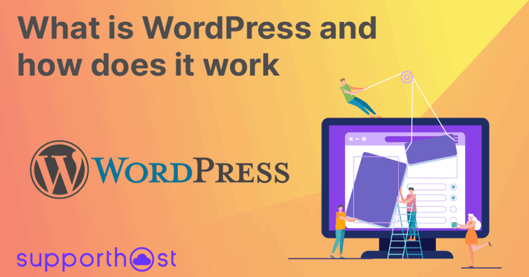 What is WordPress and how does it work - SupportHost