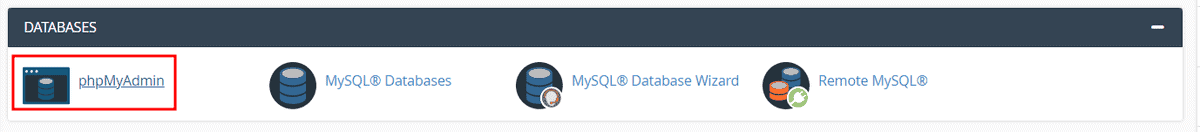 Export databases with cPanel - SupportHost