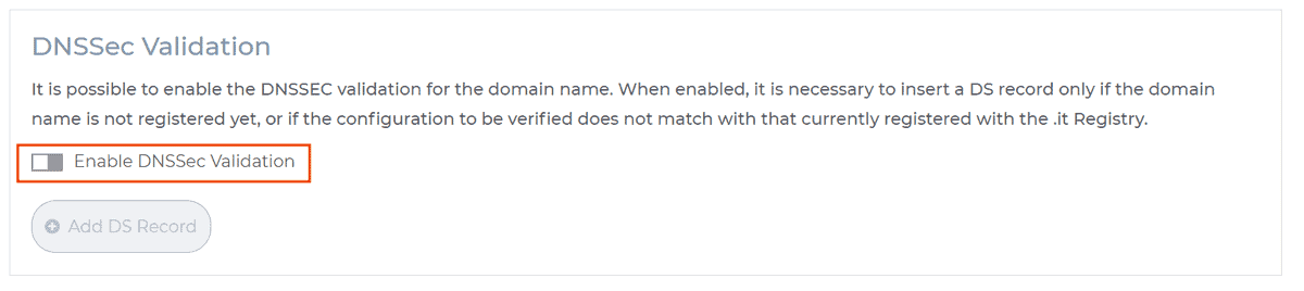 DNS Check for .it domains - SupportHost