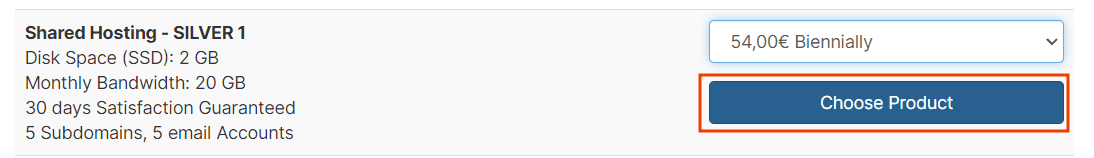 How to upgrade or downgrade - SupportHost