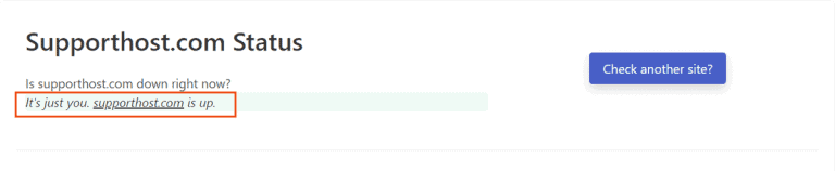 Blocked IP address: how to fix it - SupportHost