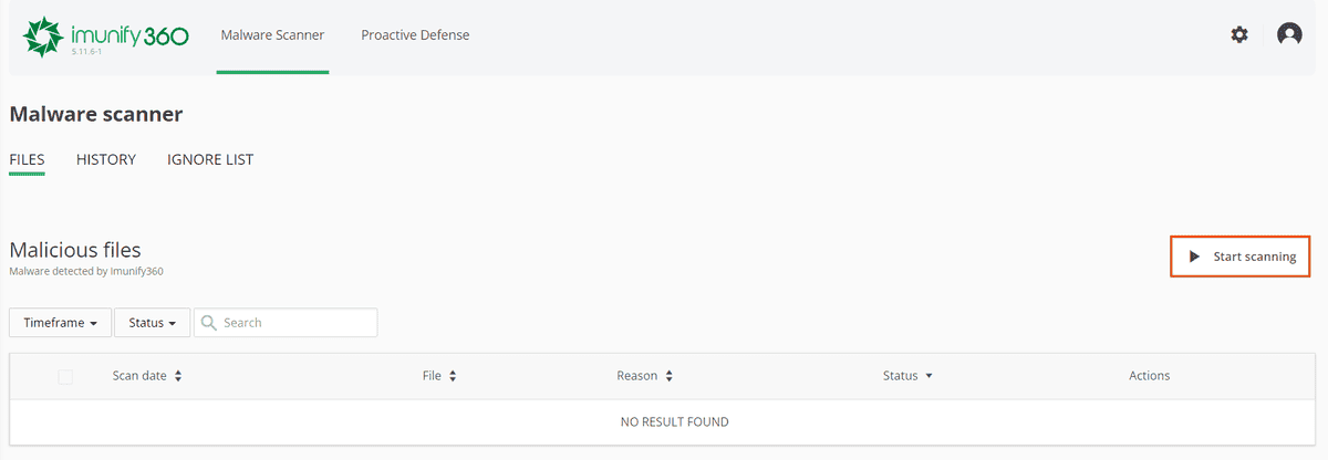 Imunify 360 - SupportHost