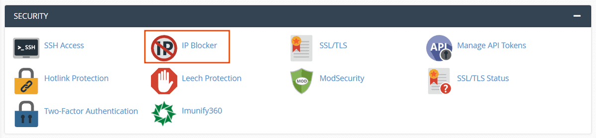How to block an IP address - SupportHost