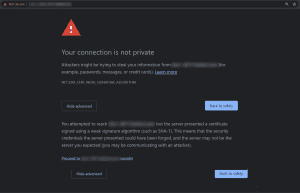 Invalid SSL certificate: how to solve - SupportHost
