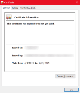 Invalid SSL certificate: how to solve - SupportHost