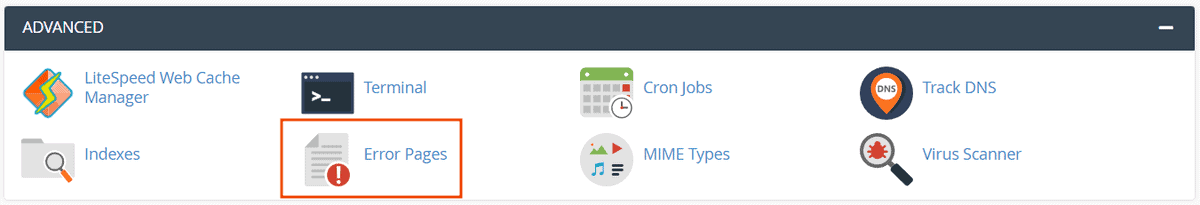 How to create custom error pages - SupportHost