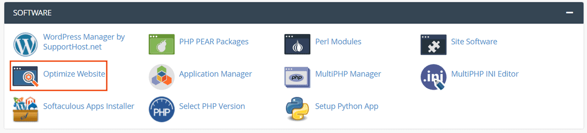 Enable gzip compression - SupportHost