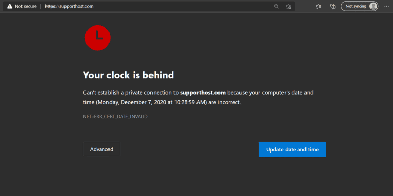 Invalid SSL certificate: how to solve - SupportHost Invalid SSL certificate: how to solve - SupportHost