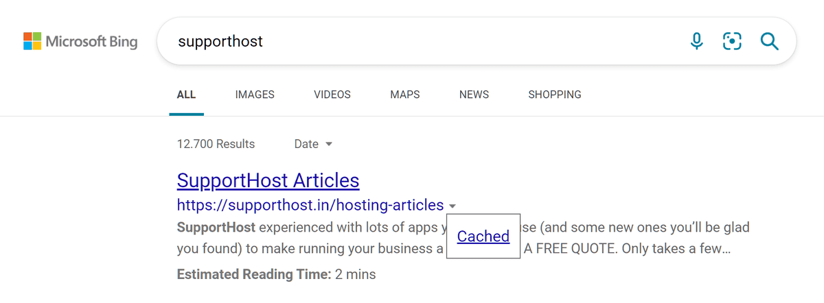 Google cache: the definitive guide - SupportHost