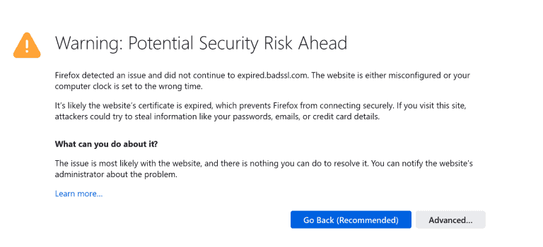 How to solve ERR_CERT_AUTHORITY_INVALID error - SupportHost