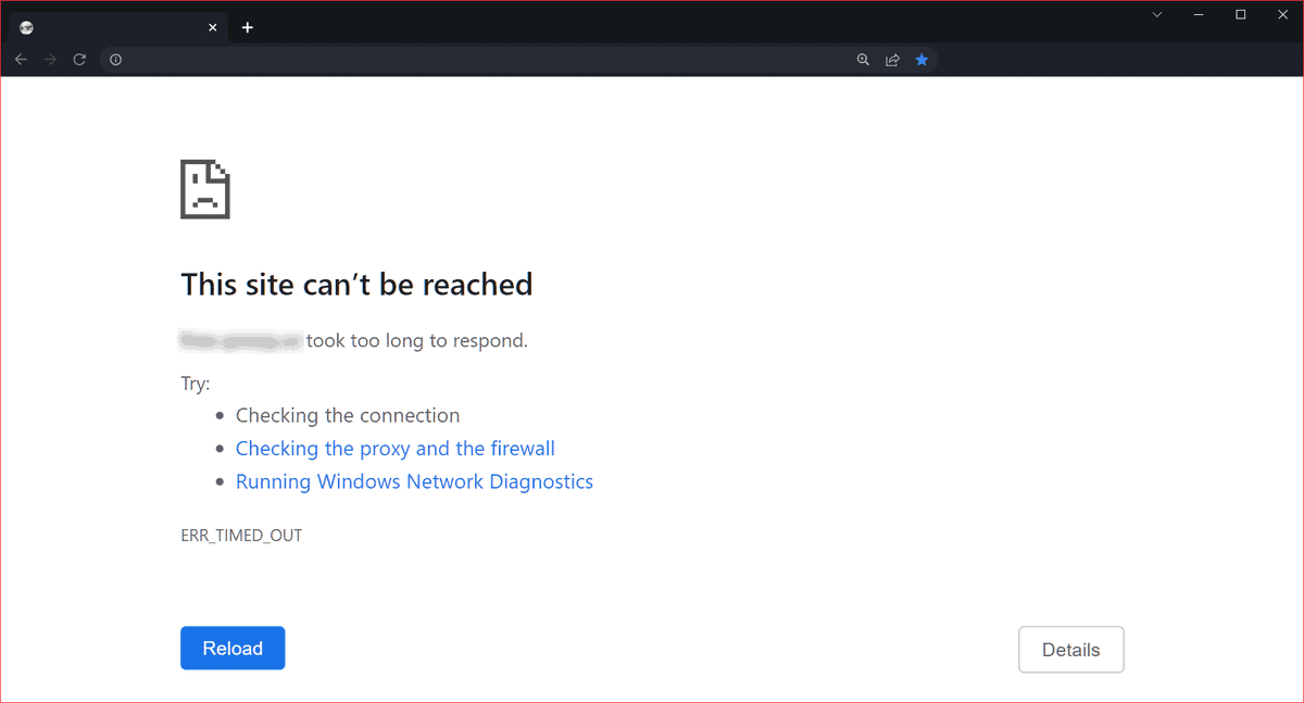 How To Solve Err Connection Timed Out Supporthost