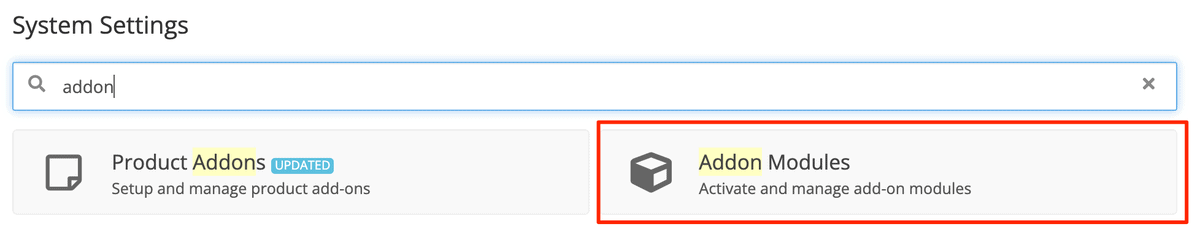 WHMCS credit note addon - SupportHost