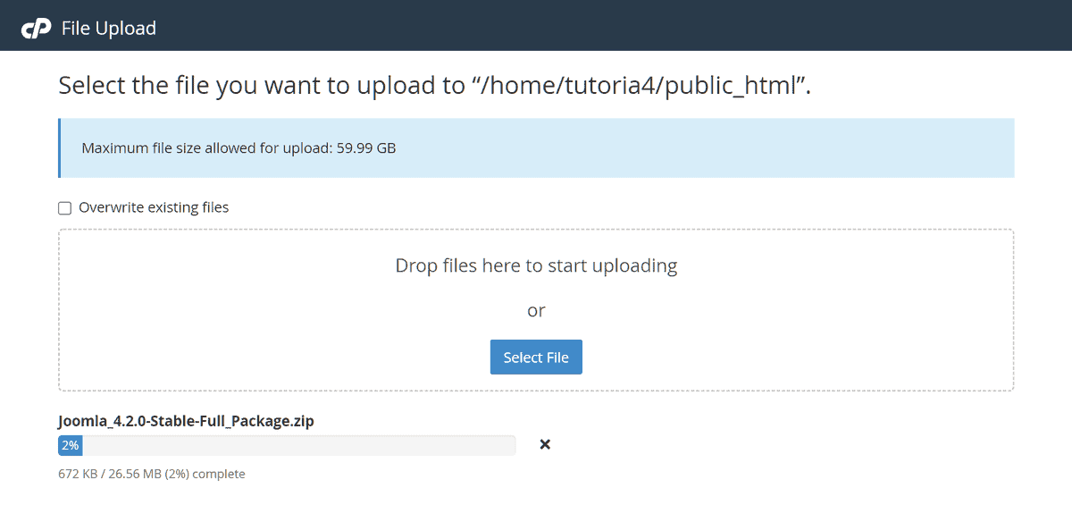 How to install Joomla! Complete tutorial - SupportHost