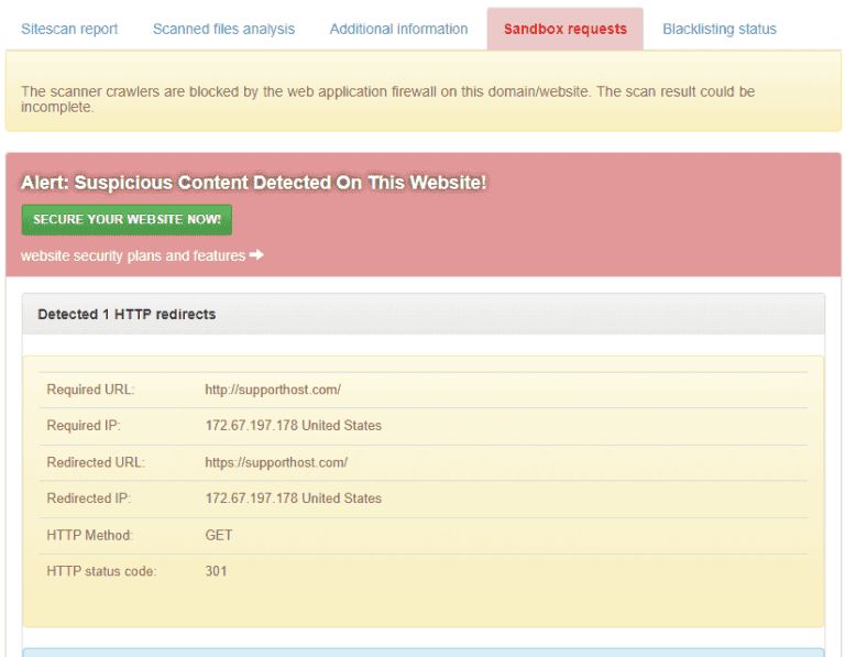 Malware scan: 10 free online tools - SupportHost