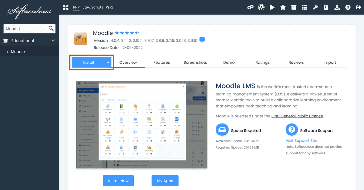 Moodle: the definitive guide to the LMS - SupportHost
