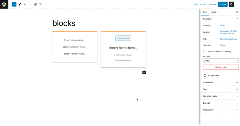 How to create custom Gutenberg blocks - SupportHost