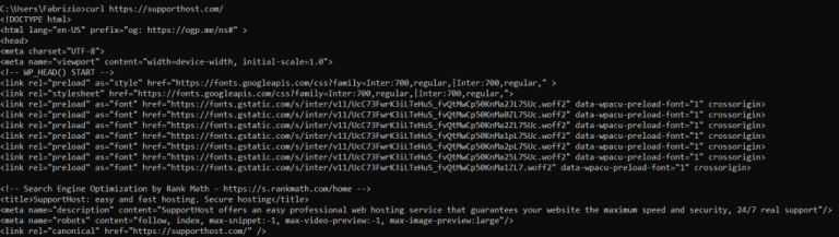Linux, cURL command: the complete guide - SupportHost