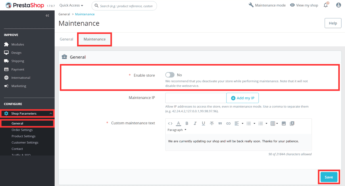 How to migrate PrestaShop: step by step guide - SupportHost