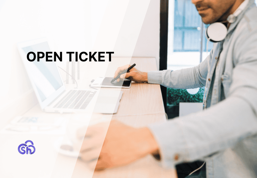 Open ticket - SupportHost