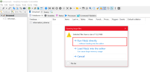 Importing large databases: complete tutorial