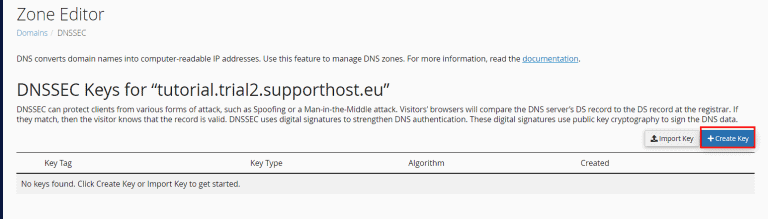 How to enable DNSSEC for your domains - SupportHost