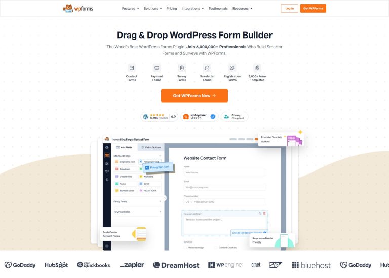 WPForms: Complete guide, review, pricing, and features