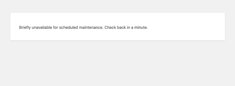 WordPress Maintenance Mode: 5 Ways to Make Site Changes Safely - SupportHost