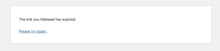 6 Easy Ways to Fix "The Link You Followed Has Expired" Error
