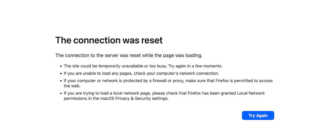 How to Fix the ERR Connection Reset Error (10 Ways)
